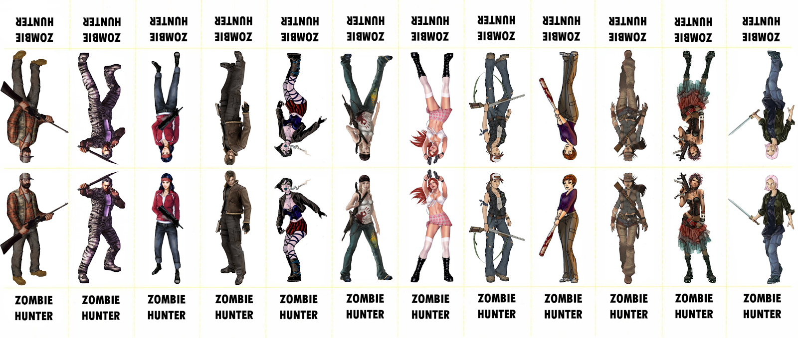 Chapter Unapproved: Paper Miniatures Horror #1