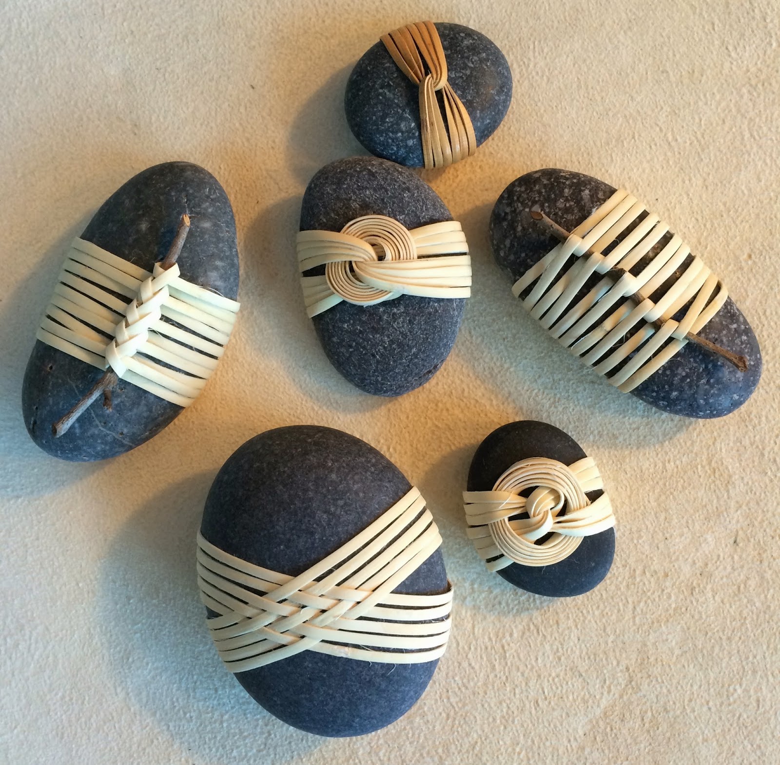 A Fiber Artist - Recentering: Slips in Time - Knots on Rocks