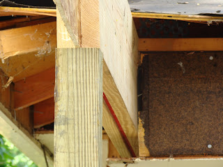 Construction Reports: Framing the porch roof