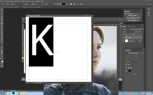 ABC Letter Portrait Photoshop - CVHS Photography