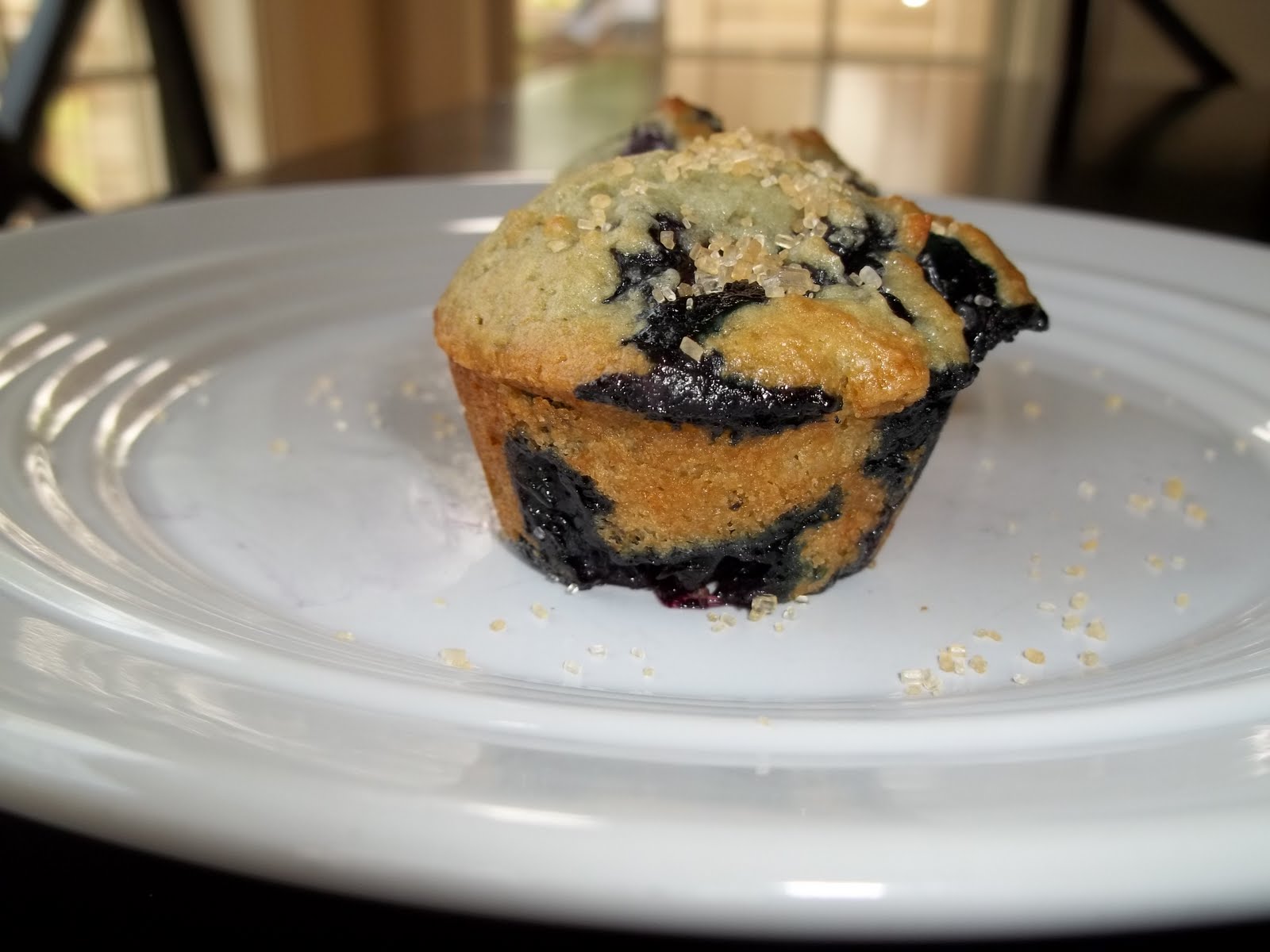 Kristi's Dishes: Moist Mini Blueberry Muffins