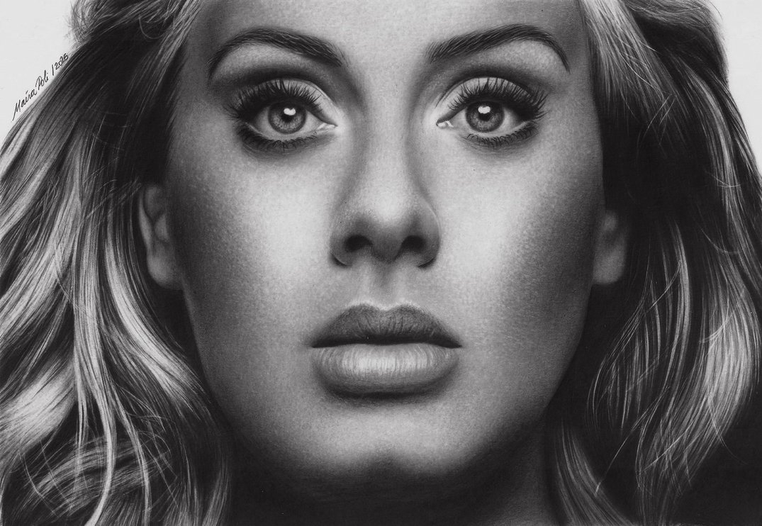 Design Stack: A Blog about Art, Design and Architecture: Black and White Realistic Celebrity ...