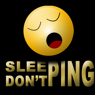 Sleeping Don't Ping - DP For BBM