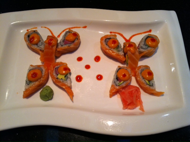 HowChow: Beautiful Butterfly Roll At Yama Sushi