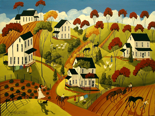 Il mondo di Mary Antony: Debbie Criswell - Folk art