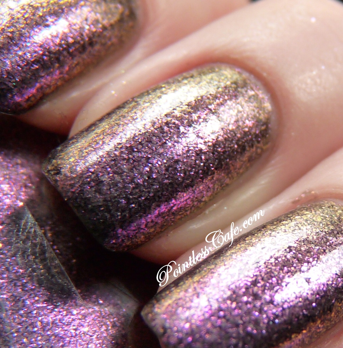 Indigo Bananas Wednesday - Swatches and Review | Pointless Cafe