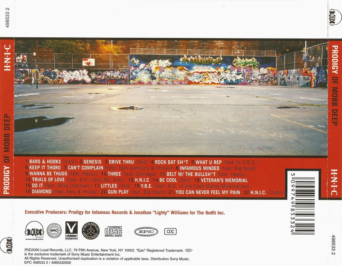 Rap War Rap: Prodigy ‎– H.N.I.C.(2000)