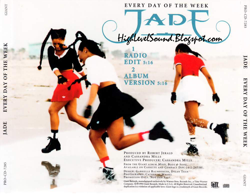 highest level of music: Jade - Every Day Of The Week-(Promo_CDS)-1994-hlm