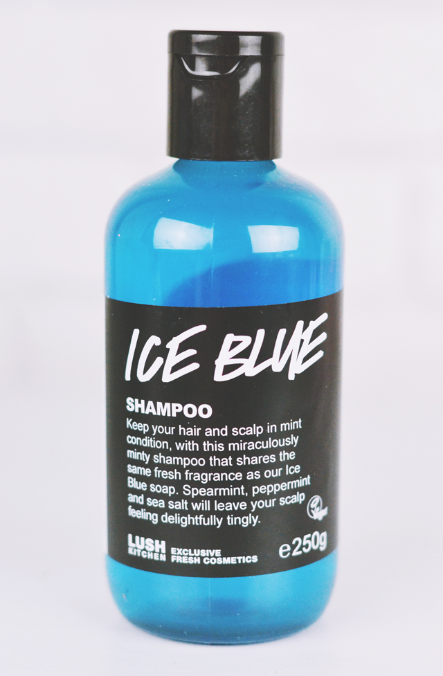Becky Bedbug: Review // Lush Ice Blue Shampoo