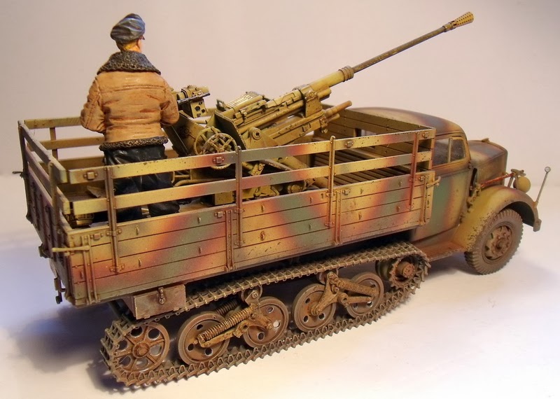 Dave's Tank Workshop : Opel Maultier with 3.7cm Flak