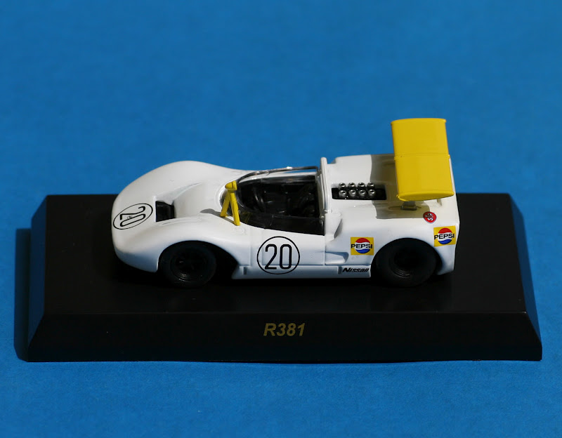 Incredible Mini Garage: Nissan R381 1968 Kyosho 1/64
