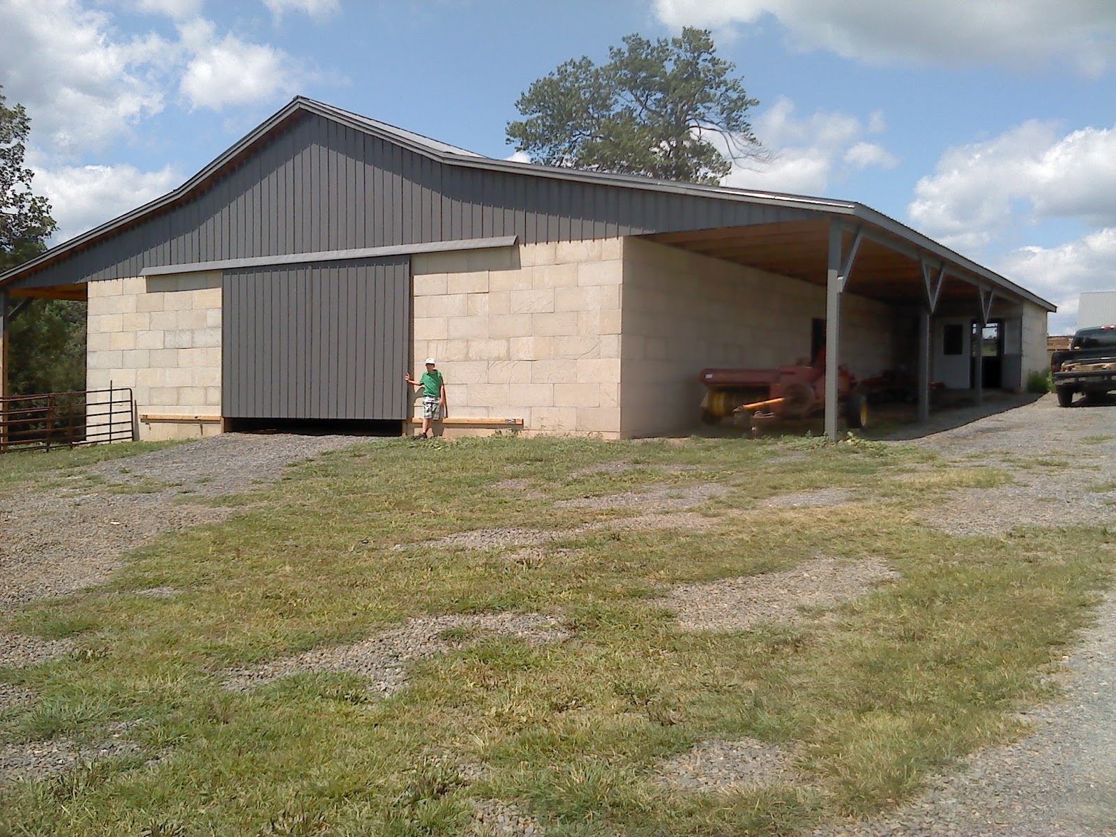 Builderscrete Cellulose Products: A Rustic Hay Barn Using Builderscrete ...
