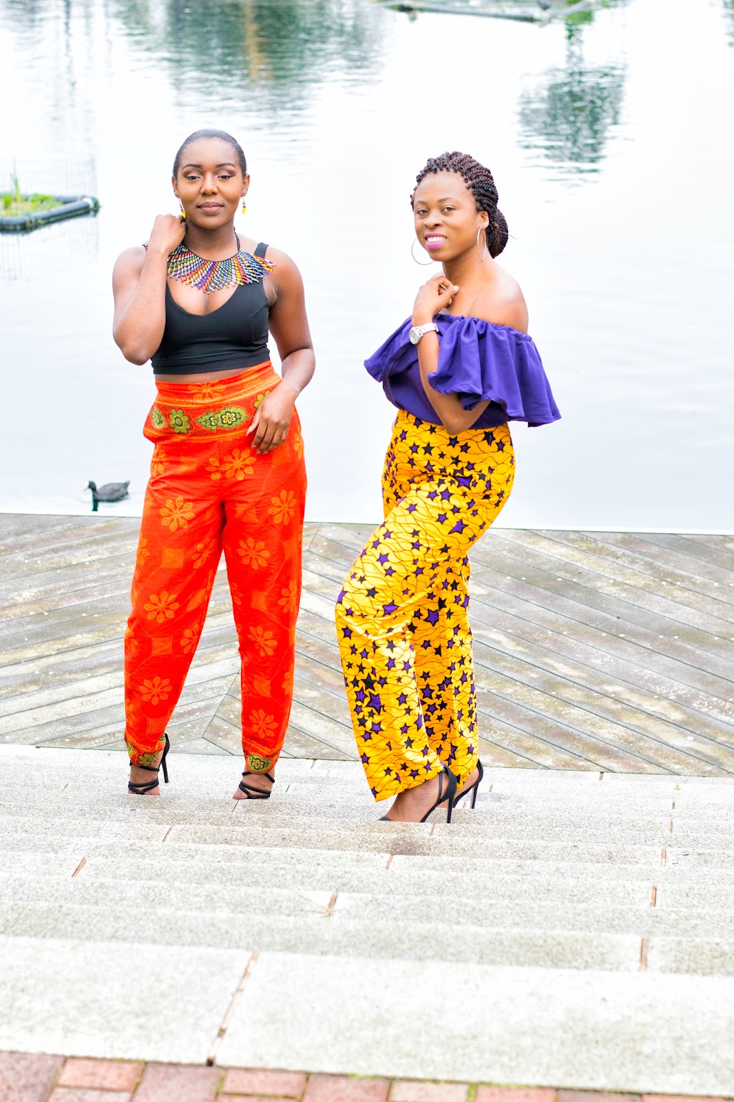 How to style an african print trouser - Adventure Meets Designer