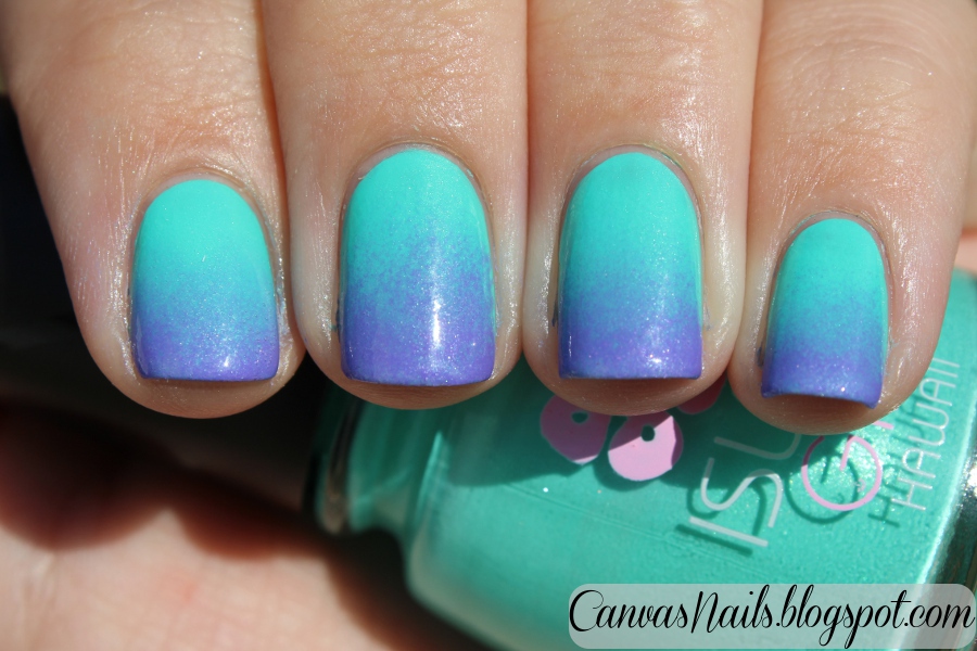Canvas Nails: Gradient Nails + Tutorial