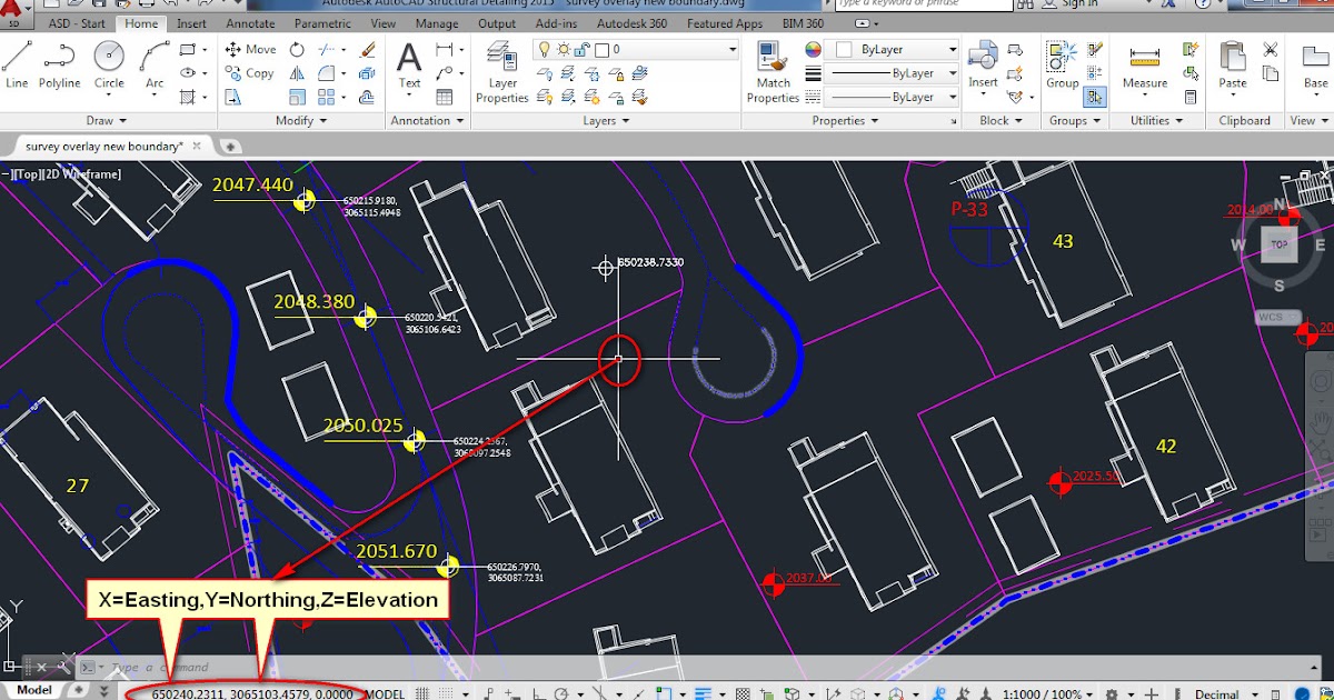 how-to-find-out-coordinates-using-autocad