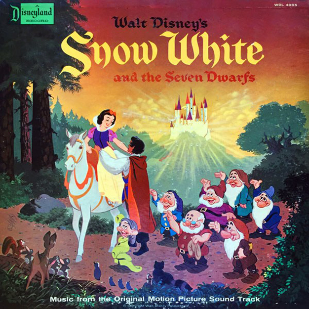 Filmic Light - Snow White Archive: 1956 US Snow White Soundtrack Record ...