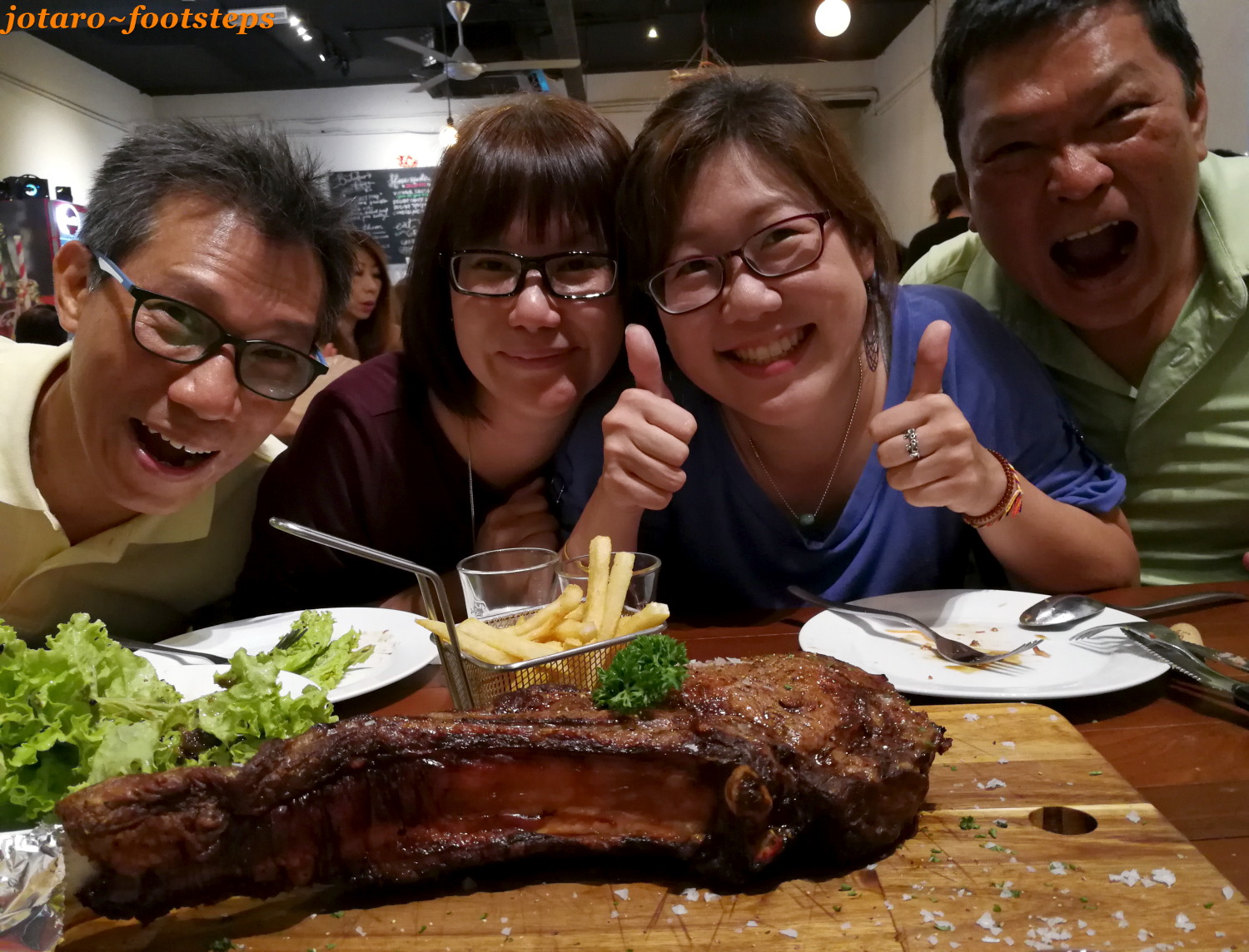 Footsteps - Jotaro's Travels: YummY! - Tomahawk Steak @ Butcher's Table SS2