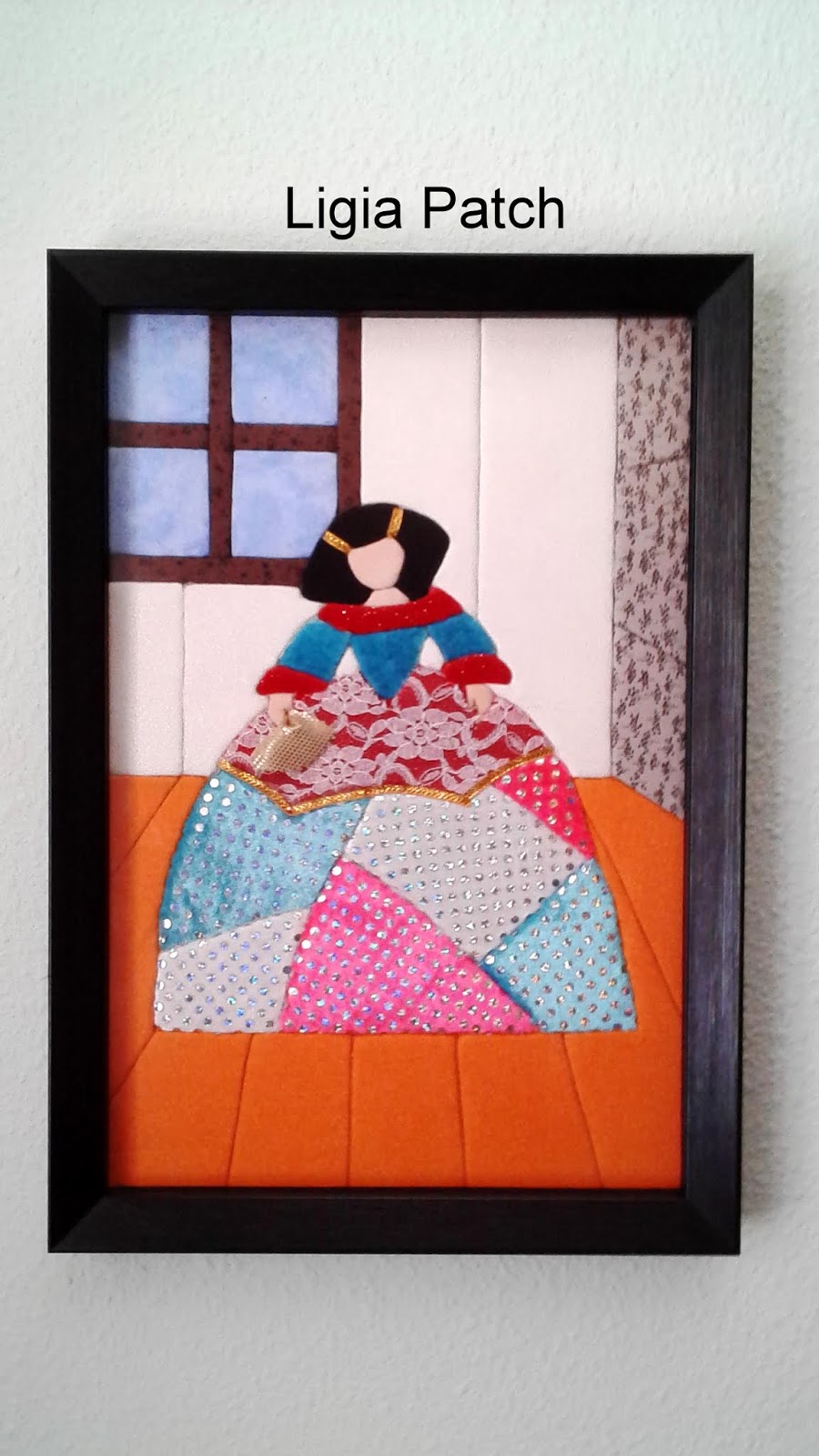 Ligia Patch: MENINA PATCHWORK SIN AGUJA