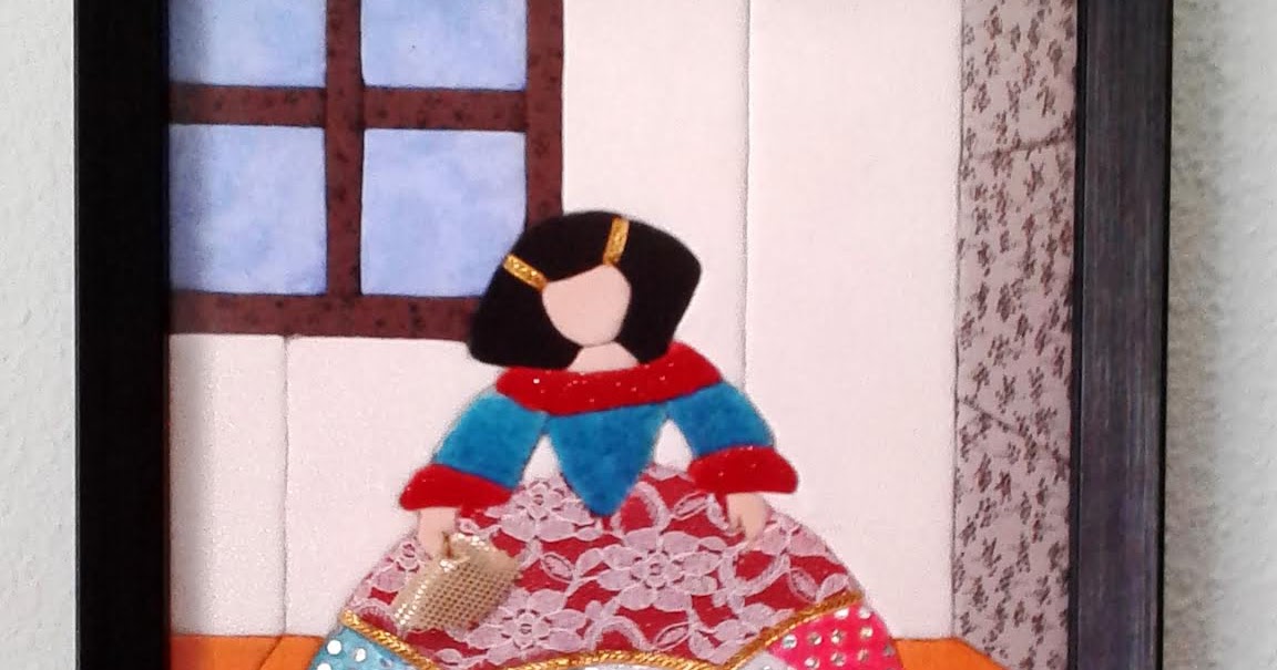 Ligia Patch: MENINA PATCHWORK SIN AGUJA