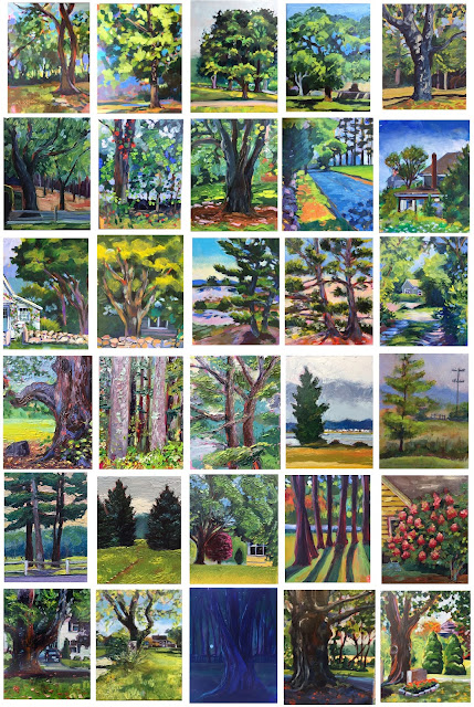 Sally Dean 365 Flowers: 30 Trees All together!