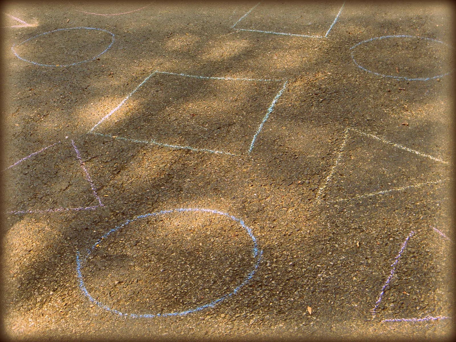 Learning to Be 31: Fun with Dancing, Chalk, Shapes, & Colors