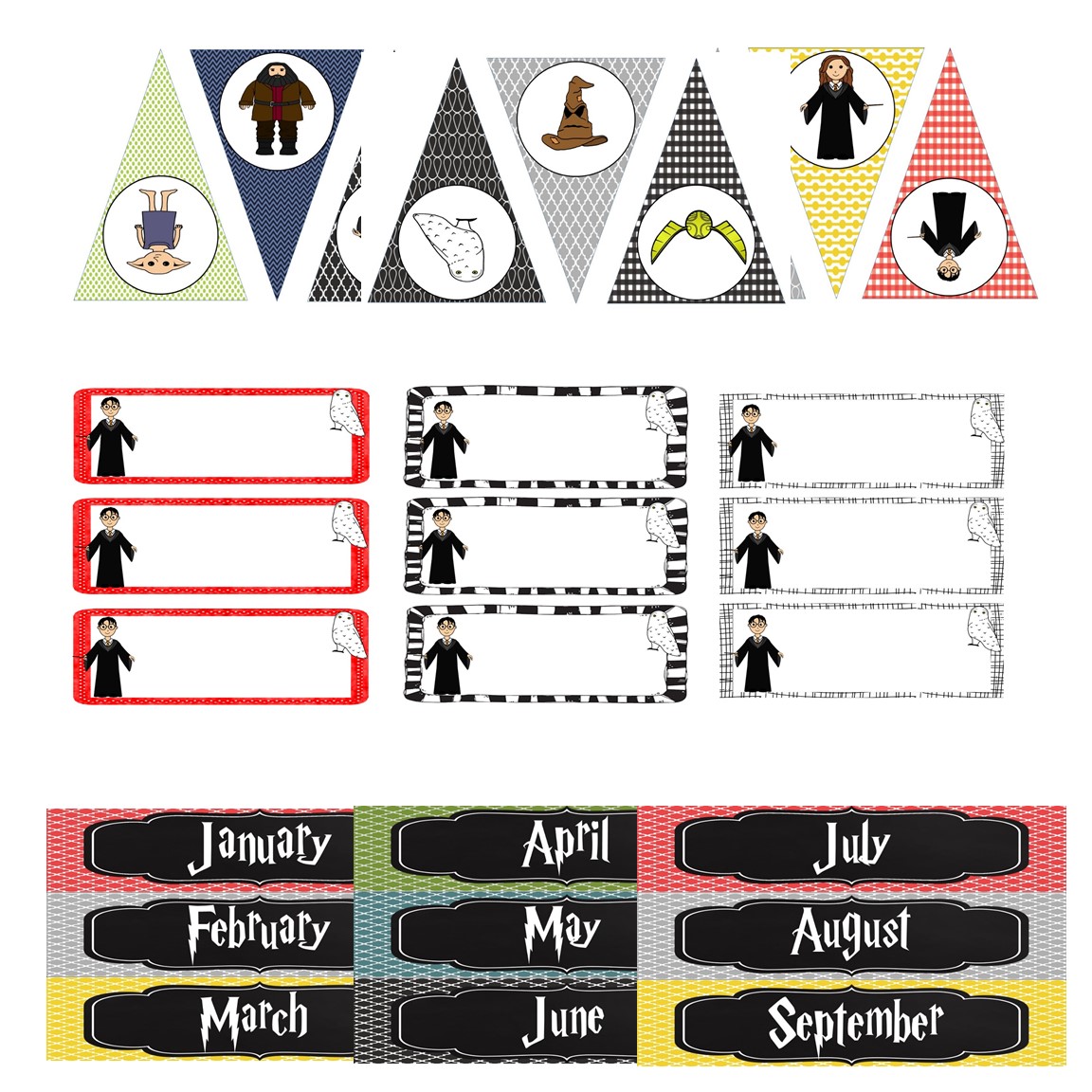 Milky Way and Math: Harry Potter Classroom Theme
