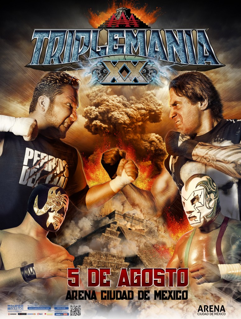 AAA Triplemanía XX: El día ha llegado. 5 de Agosto en la Arena Ciudad ...