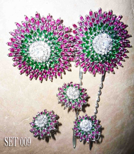 Puri Bali Silver: 1 set perhiasan perak bakar