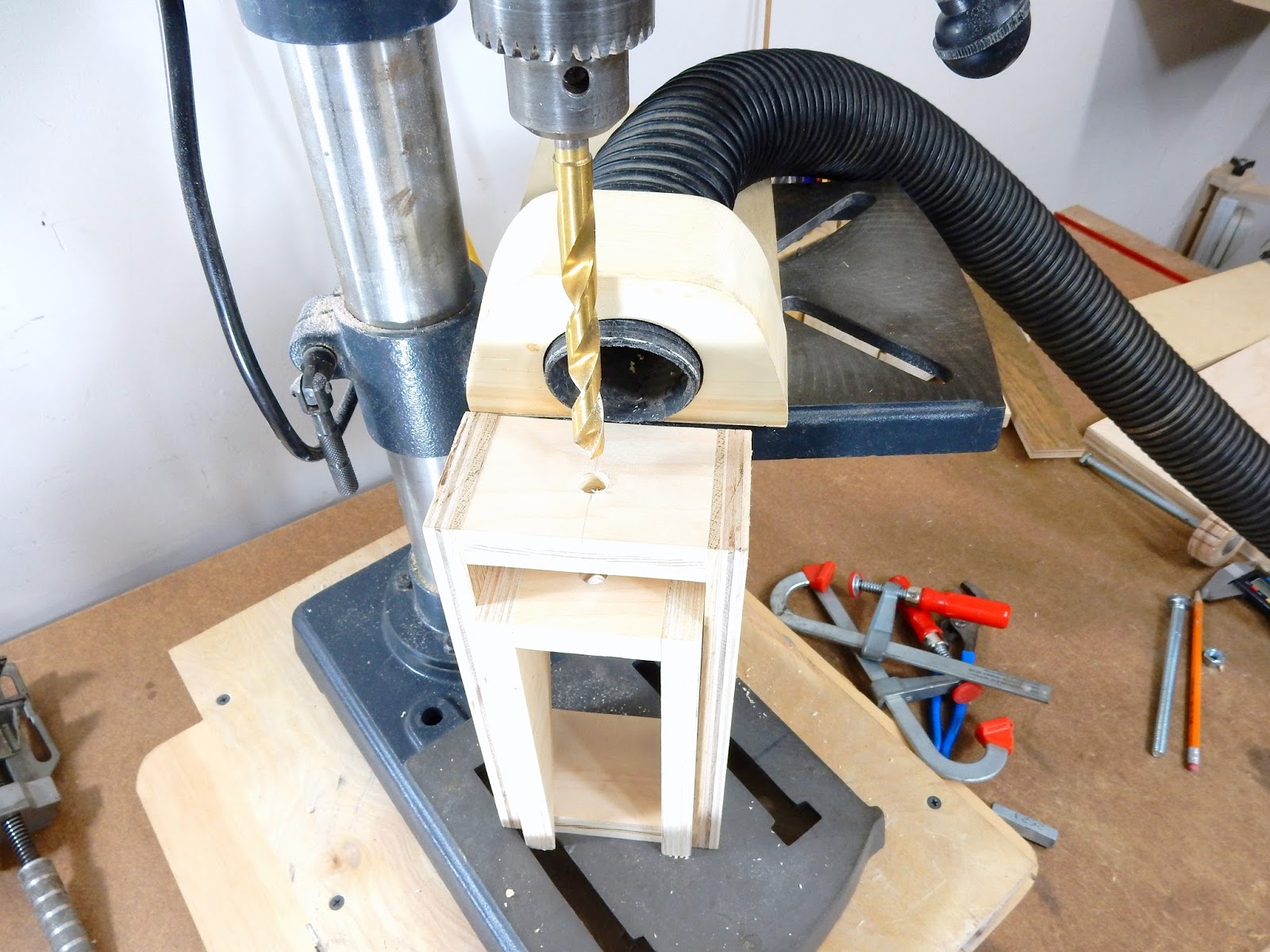 Jax Design: Thickness planer drill press