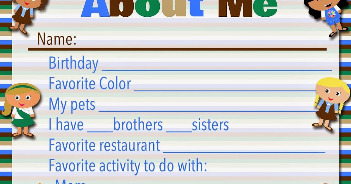 My Fashionable Designs: FREE Printable: Girl Scouts About Me