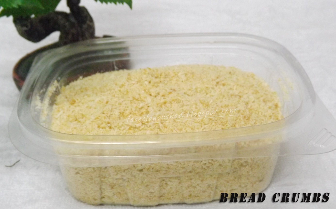 GOOD FOOD ENDS WITH GOOD TALK: How to make Bread Crumbs