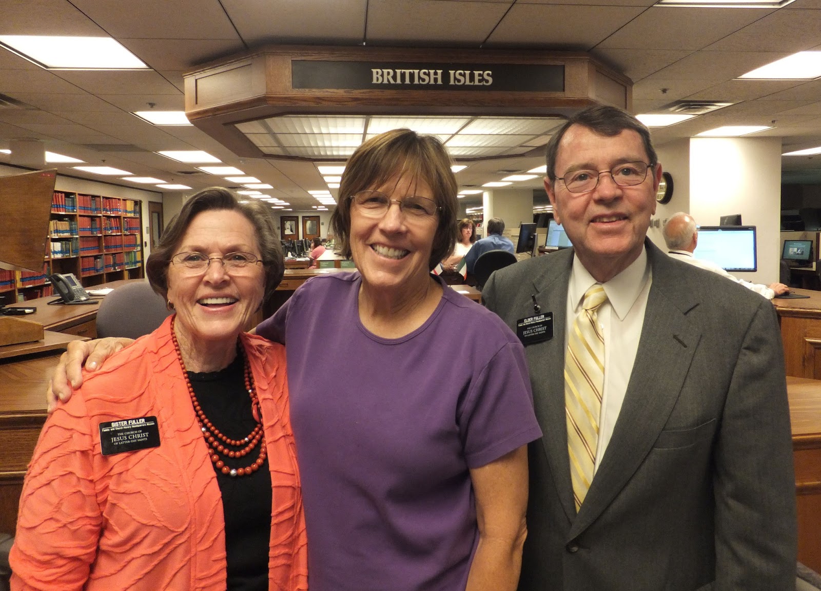 Family and Church History Headquarters Mission : More Visits