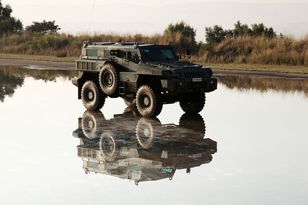 Armored cars produced by South Africa's really loud! - The most ...