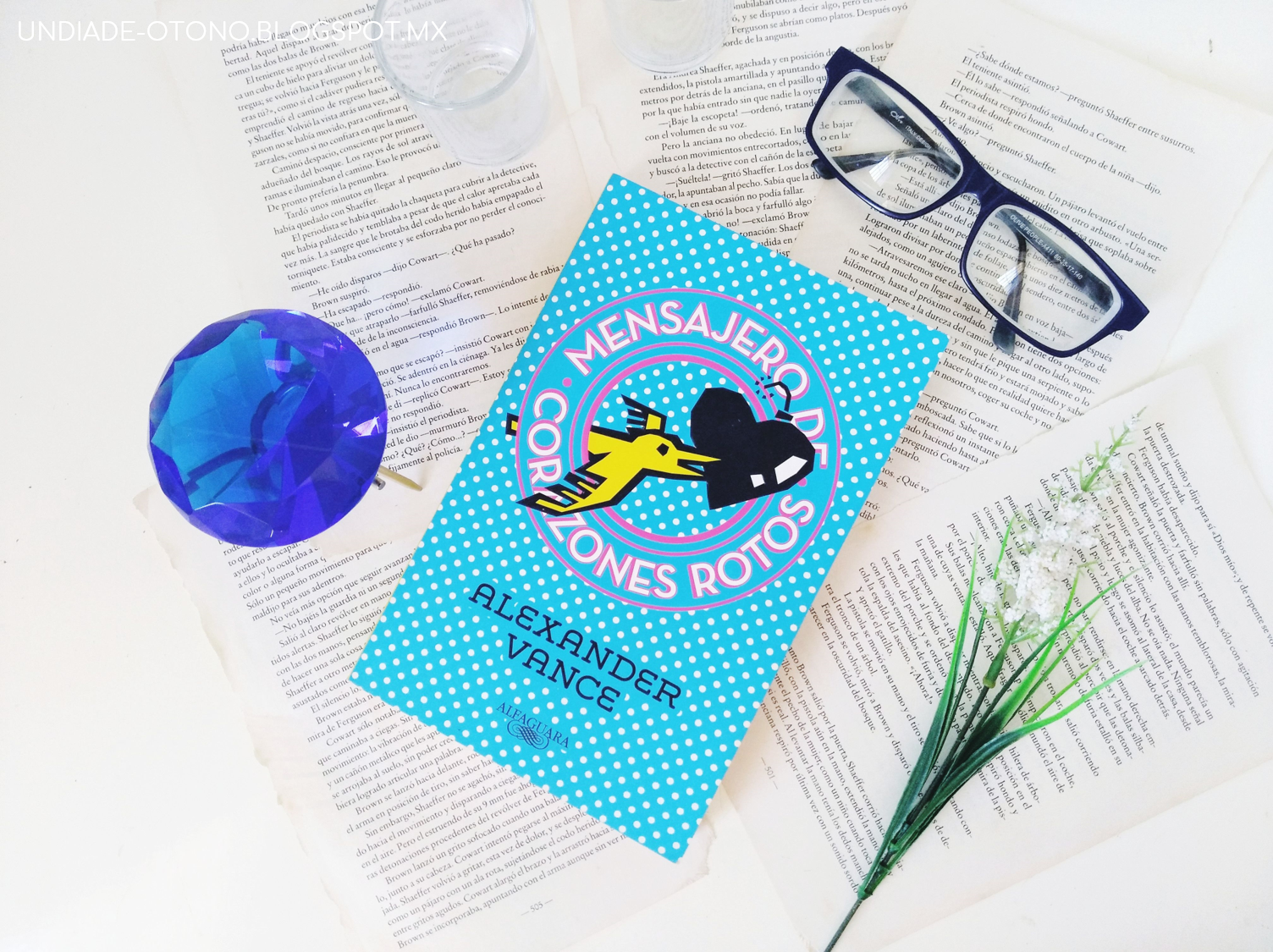 Reseña: Mensajero de Corazones Rotos de Alexander Vance - Un día de otoño