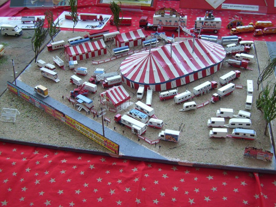 Circusmodellbau: Cirque Amar 1:220