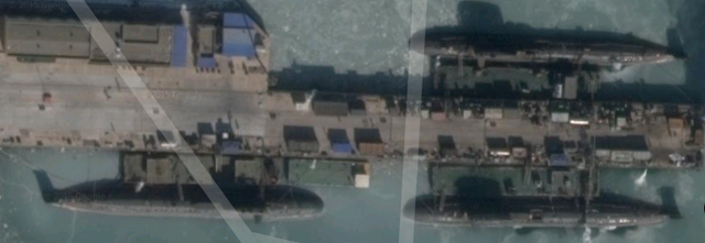 Asian Defence News: Nuclear submarines Type 93 B at Huludao