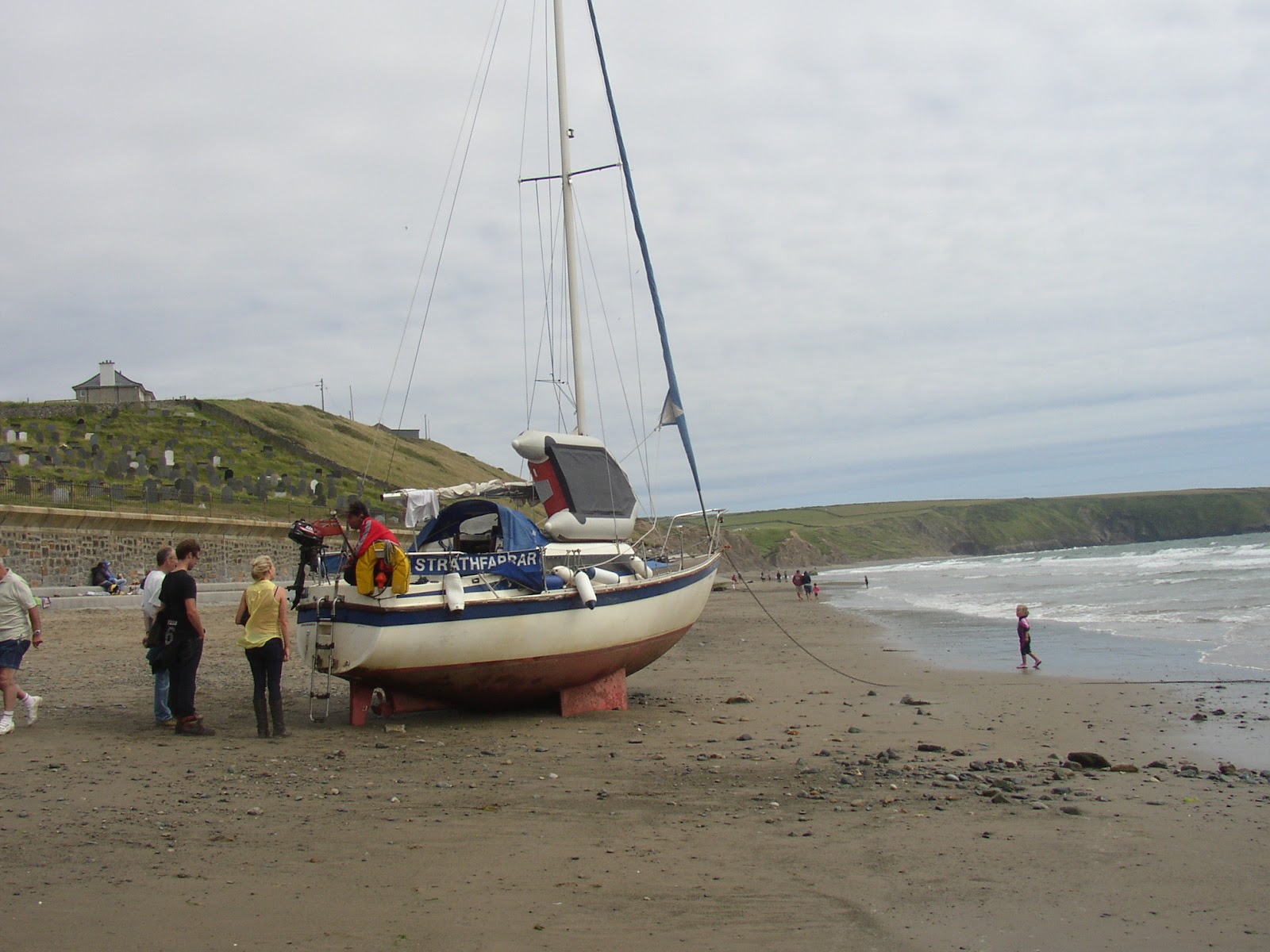 Exploring North Wales: Shipwreck in Aberdaron