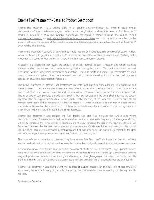 Xtreme Fuel Treatment: Xtreme Fuel Treatment™