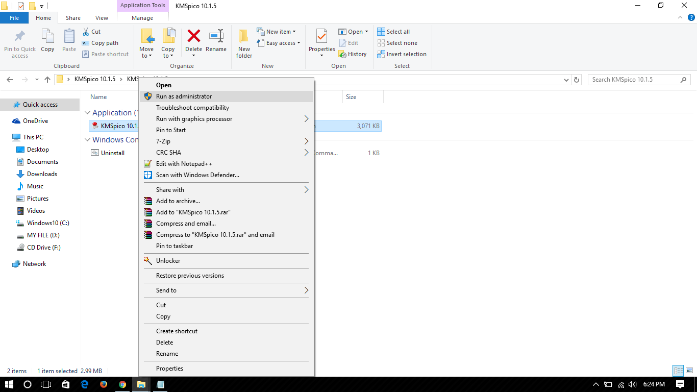 TIPS DAN TRIK SEPUTAR DUNIA KOMPUTER: aktivasi windows 10 dengan mudah