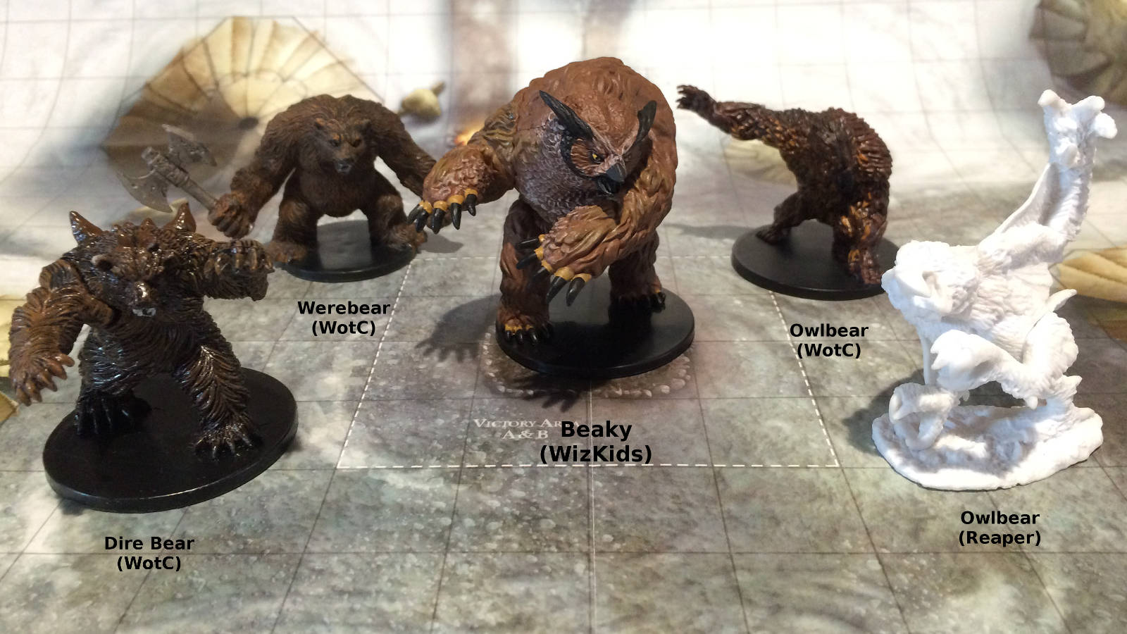 Raging Owlbear: Rusty Dragon Inn (Pathfinder Battles) Quick Critques