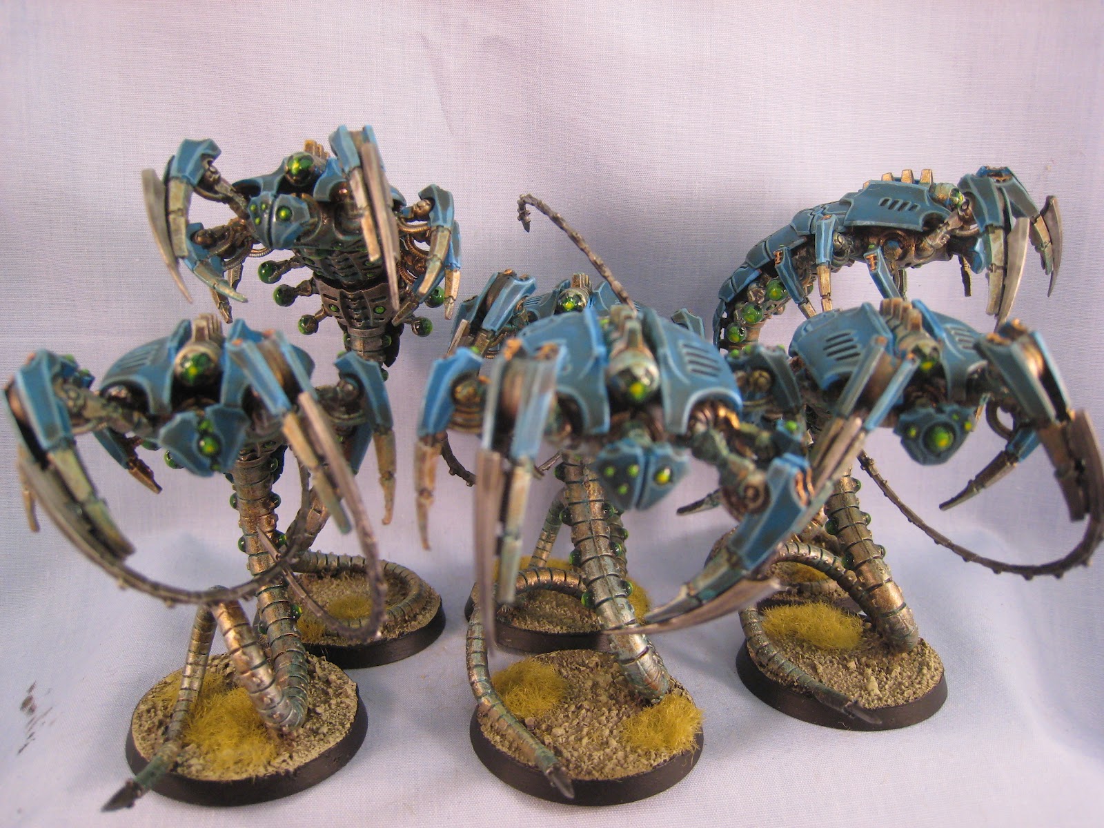 Brian Carlson Miniatures: Destroyer Lords and Space Prawns Painted