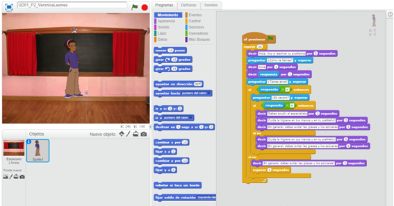 TECNOLOGIA 2º ESO CSC: Práctica 2 Scratch
