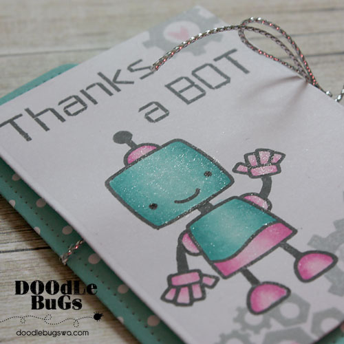 Doodlebugs: Paper Smooches - Boom Bots