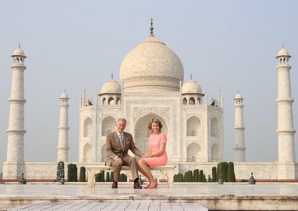 India visit of King Philippe and Queen Mathilde 1st day