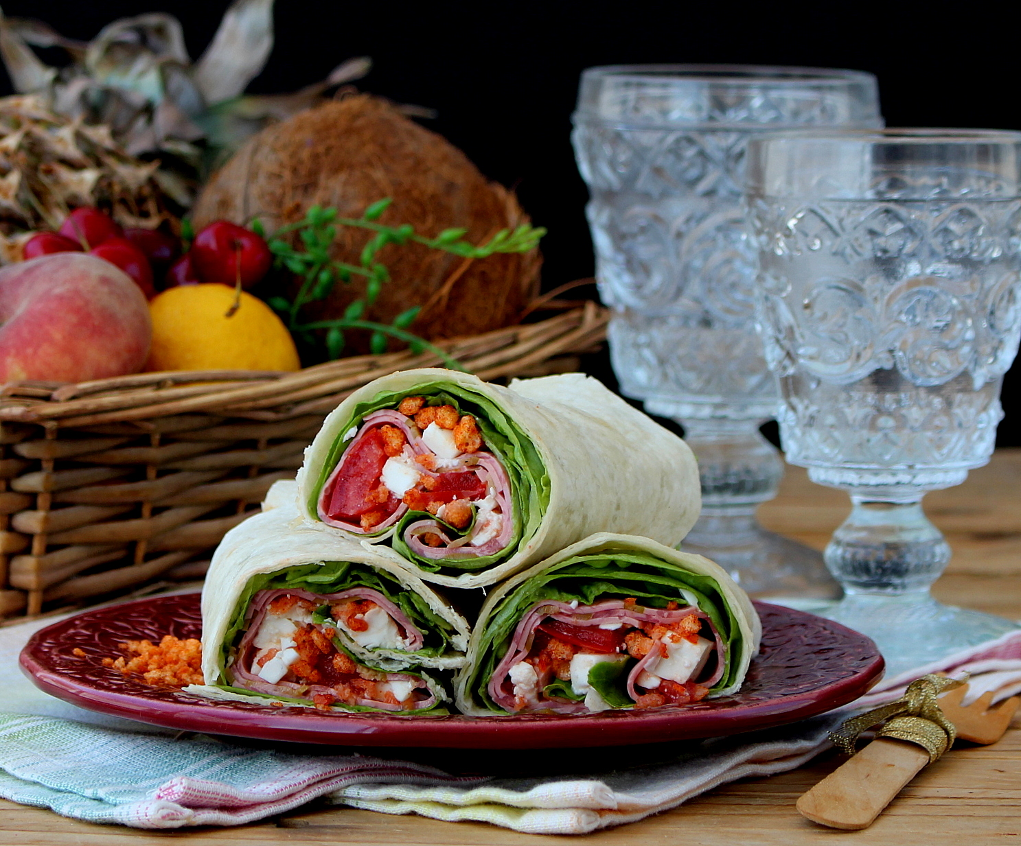 Nárwen's Cuisine - Sabores do Mundo : Wrap Crocante de Mortadela e ...