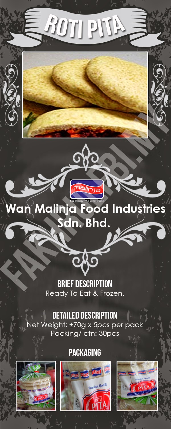 fakhrulfbi.my: Mockup Bunting + Business Card + Banner : Roti Pita Wan ...