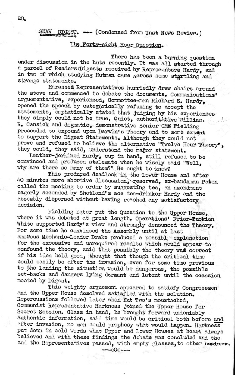 A History of RAF Saxa Vord: 2020