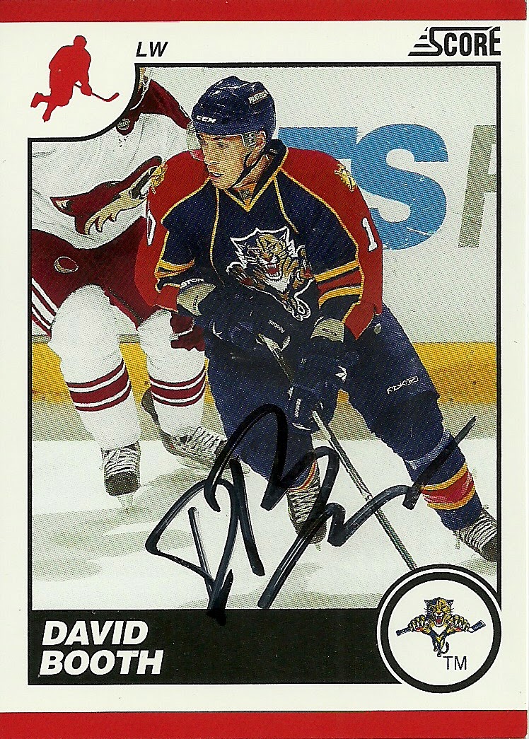 Hell's Valuable Collectibles: David Booth: 3 Autographed Cards