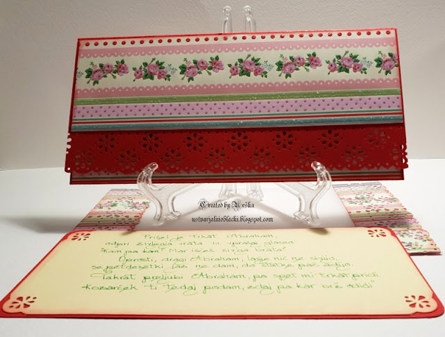 Ustvarjalni oblački: Rožnata kuverta