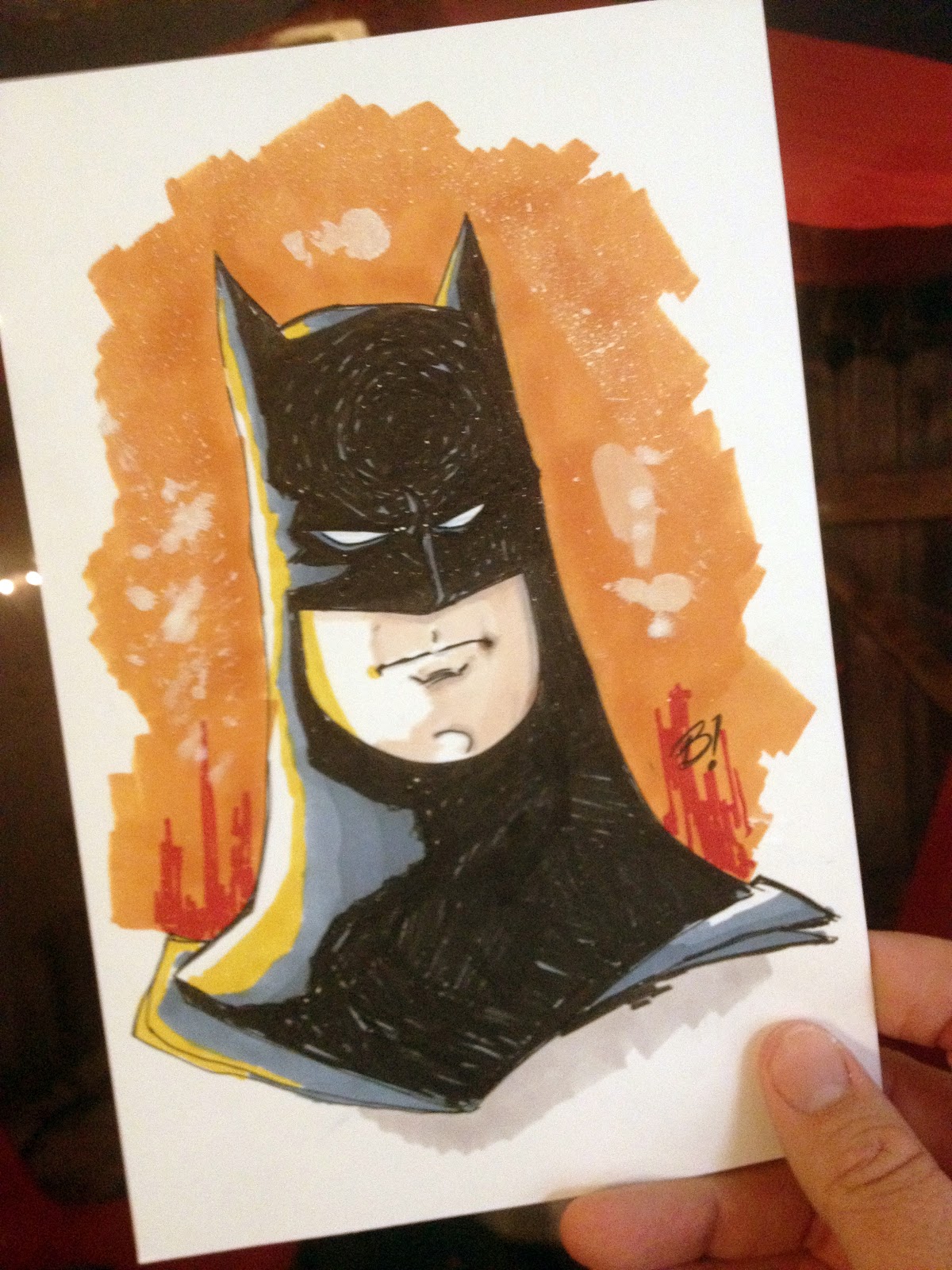 Batman Headshot Commission.